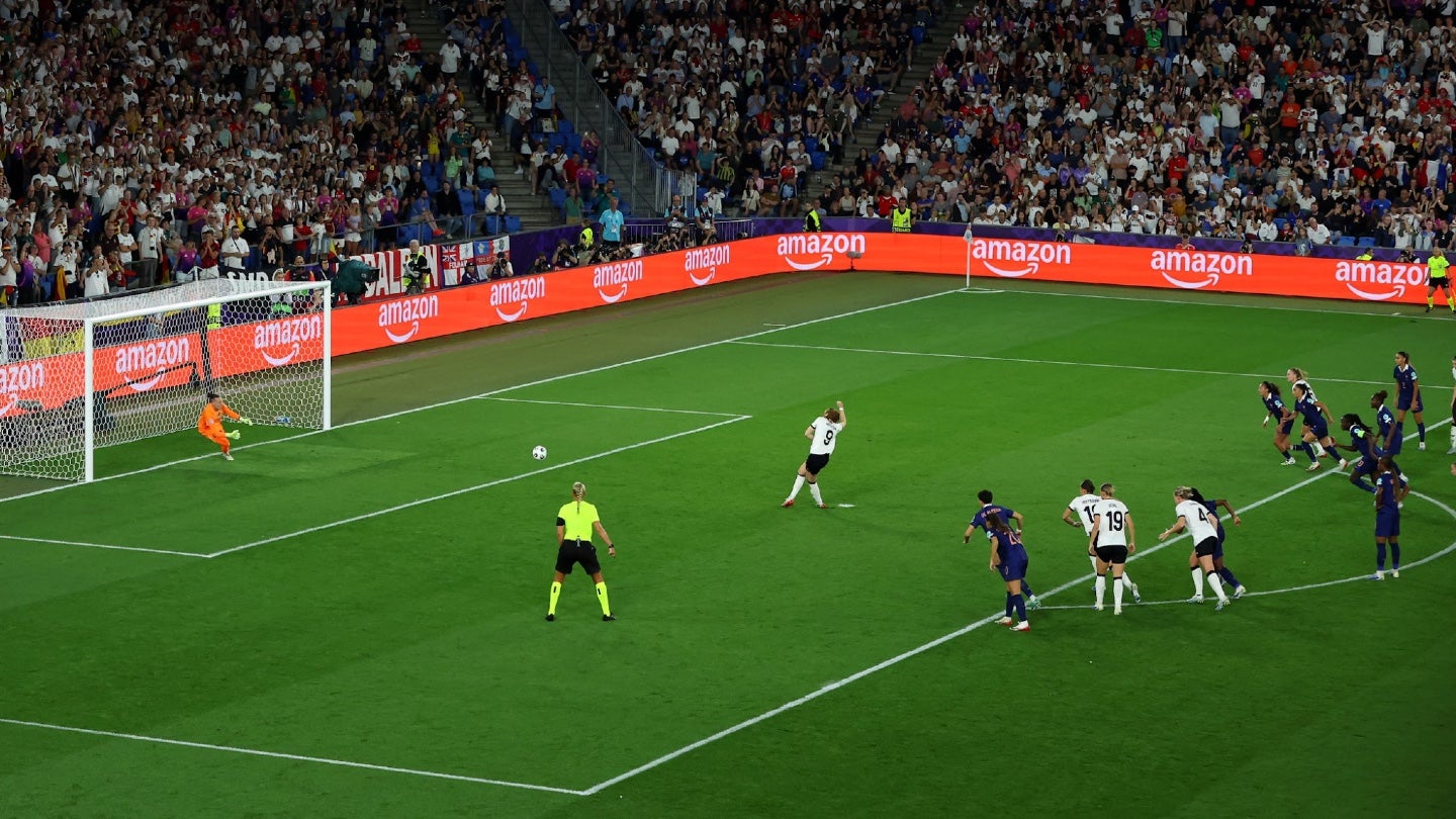 Amazon in five-year UEFA women’s soccer extension