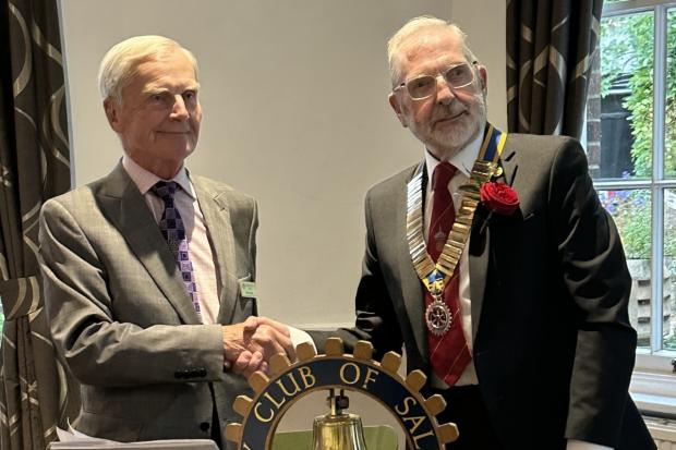 Familiar face named new president of Salisbury Rotary Club