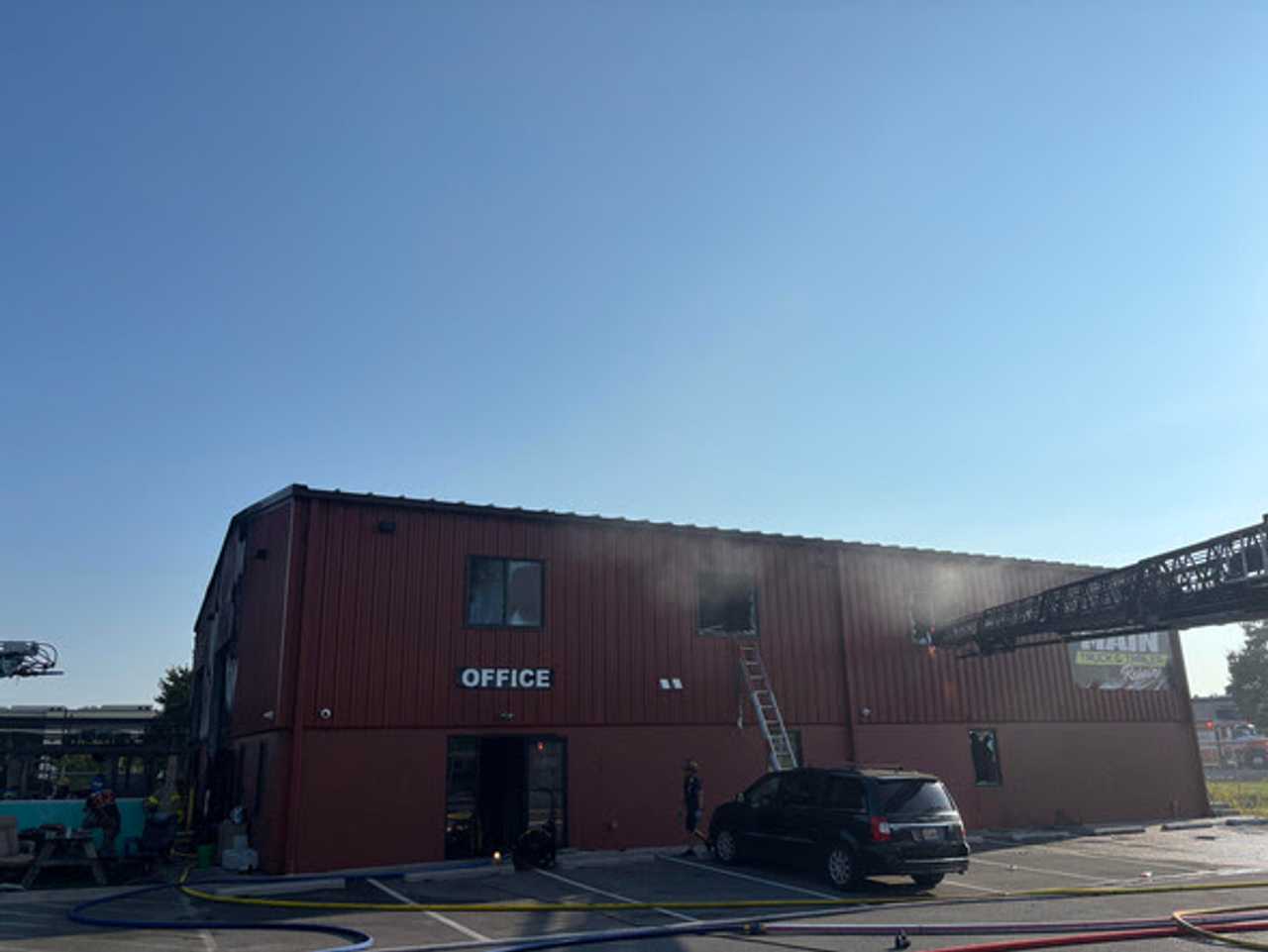 $1.5M Fire Erupts At Maryland Truck Shop After Gas Vapors Ignite: Officials