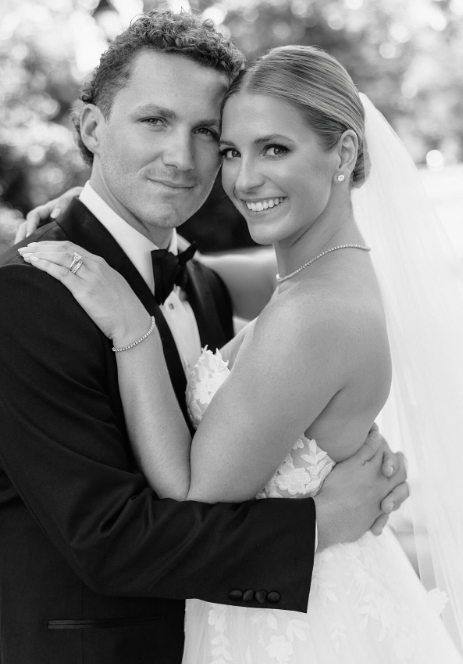 Matthew Tkachuk and Ellie O’Connell celebrate their wedding with ...