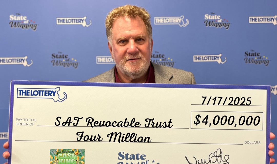 Mass. State Lottery winner: $4M prize won on scratch ticket sold at ...