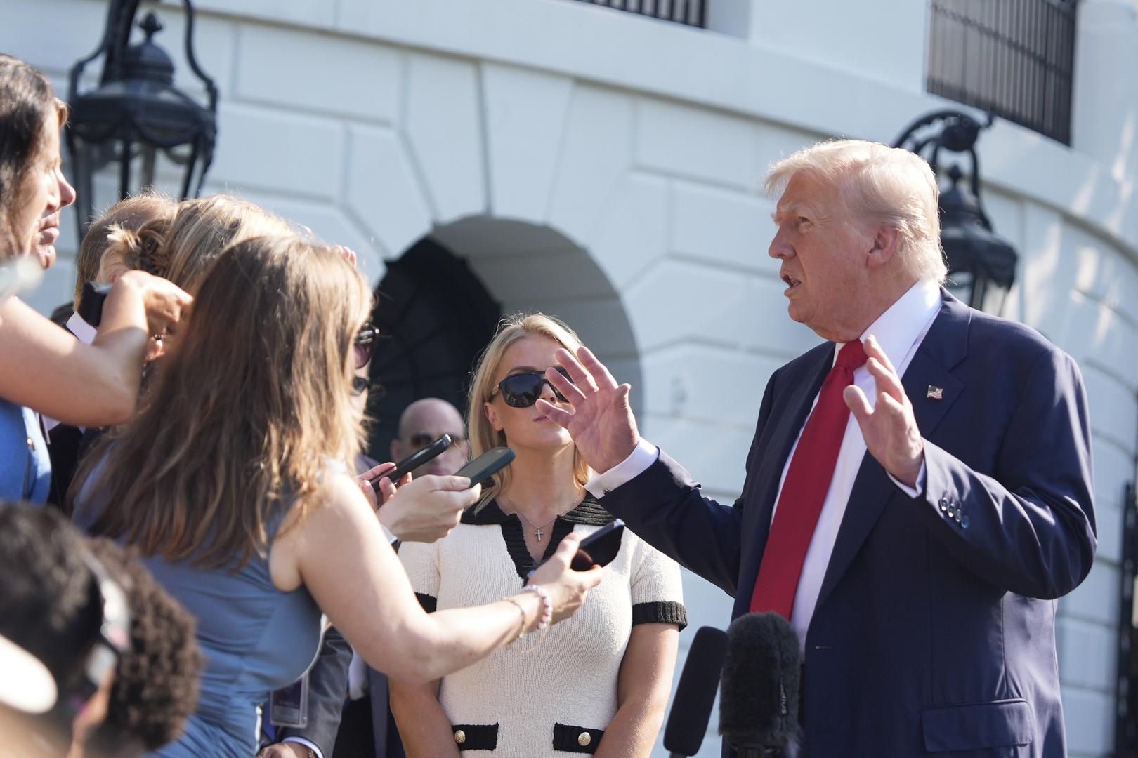 Trump says Hamas doesn't want to make a deal and will now be 'hunted down'