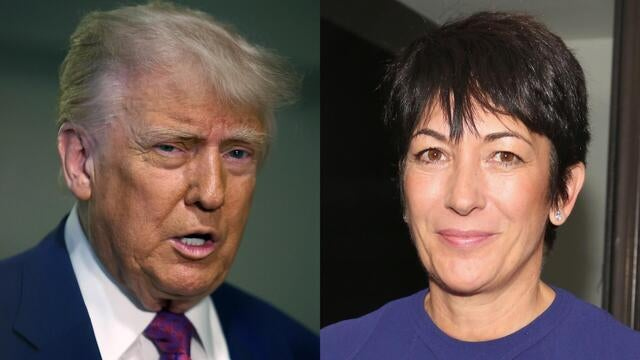 Trump asked if he would pardon Ghislaine Maxwell as DOJ meets with Jeffrey Epstein accomplice