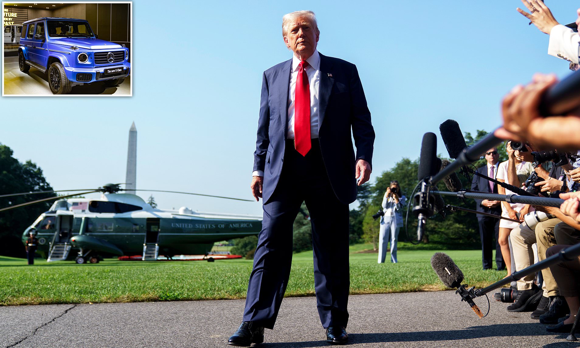 Trump gives 50-50 odds on whether he'll reach a trade deal with the EU ...
