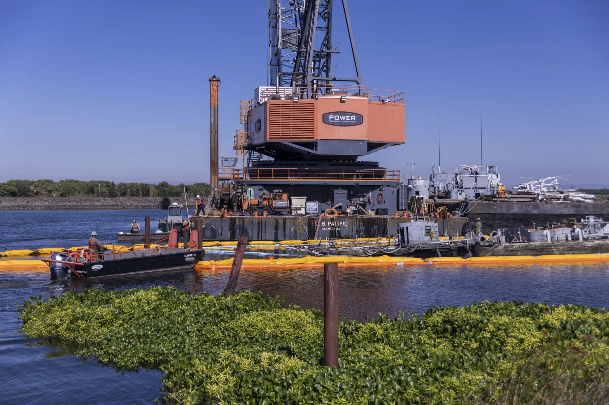 Dismantling a derelict: Coast Guard launches final cleanup at Delta’s ...