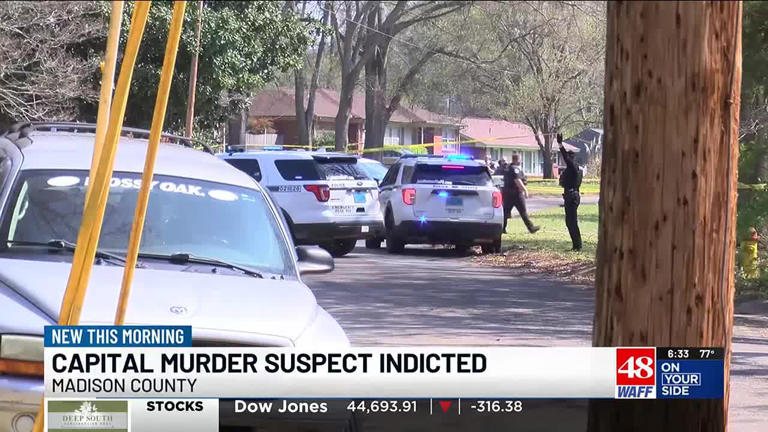 Madison County capital murder suspect indicted by grand jury