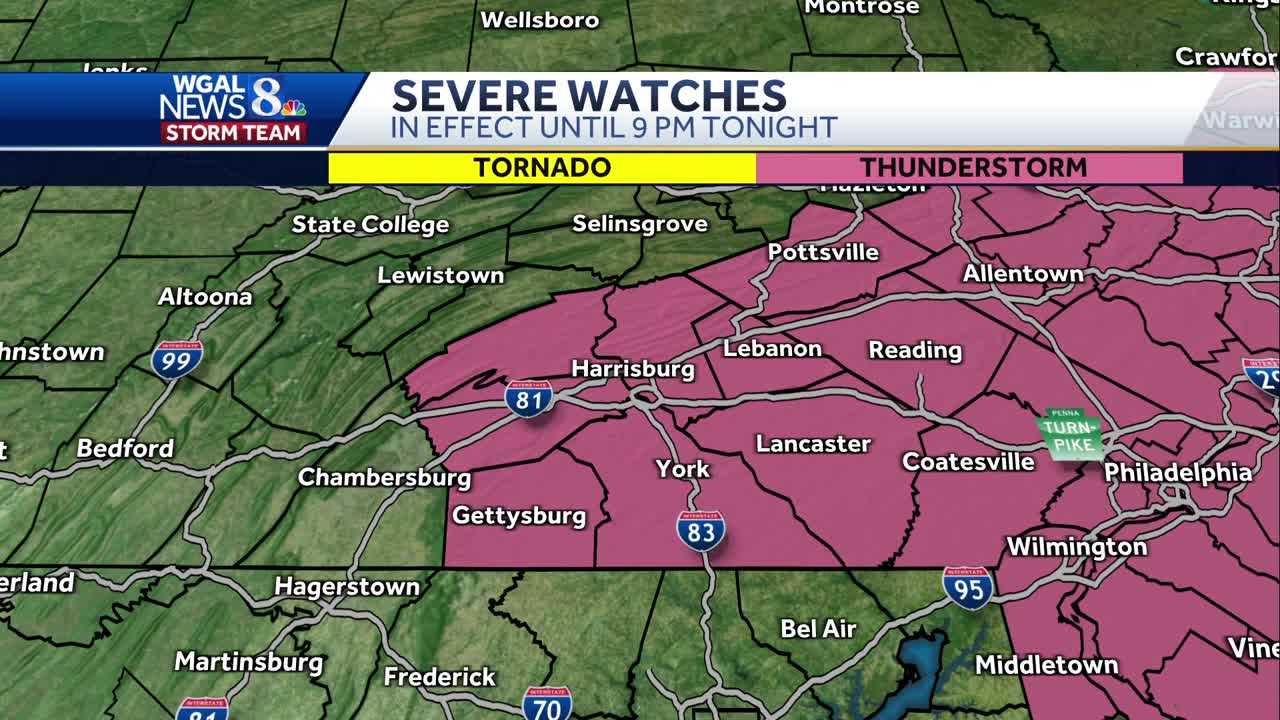 ALERT DAY | Severe thunderstorm watch issued