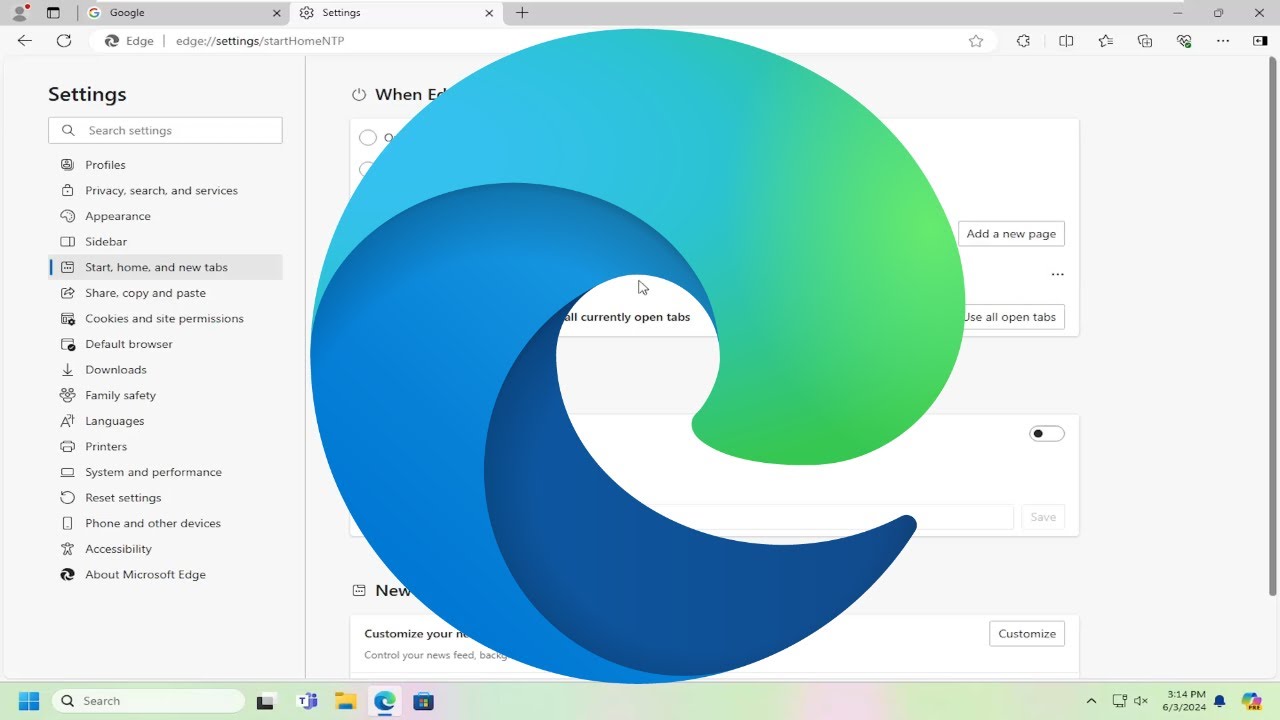 How to Set Google as Homepage in Microsoft Edge [Guide]