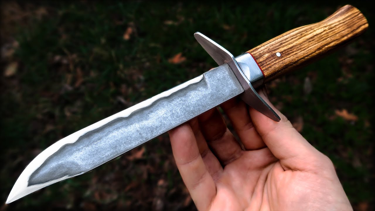 Watch me create a san mai damascus knife