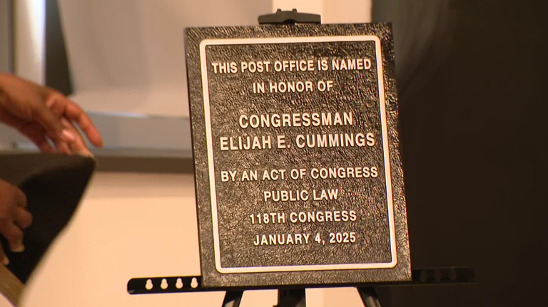 Post office renamed in dedication to the late Elijah Cummings﻿
