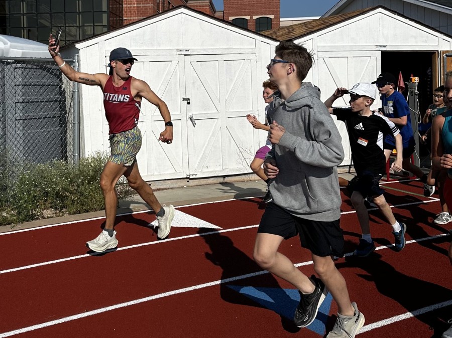 One runner runs 100 miles in one day to inspire future runners at The ...