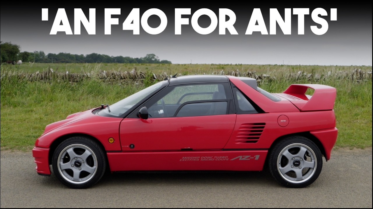 Honey, I shrunk The F40! Mazdaspeed Autozam AZ 1