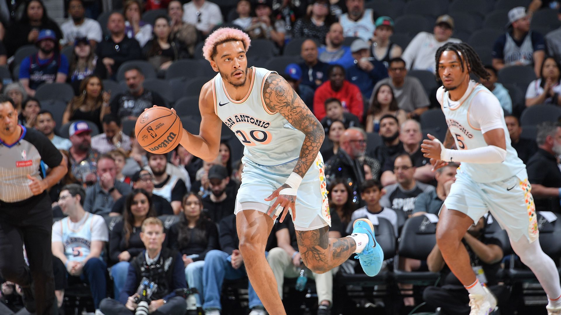 The ideal development for the Spurs young core