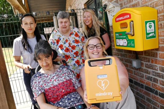 Life-saving device installed at home for adults with disabilities