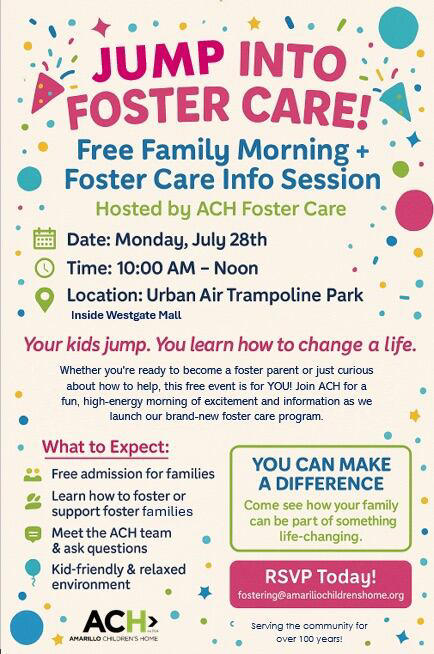 Urban air to host foster care information session Monday