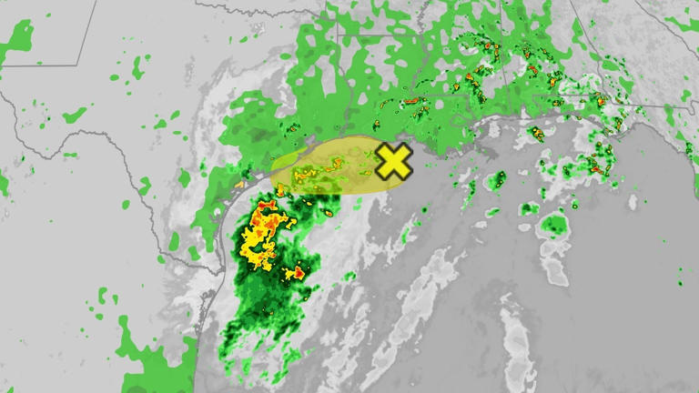 Heavy Rain Expected For Gulf Coast As Diffuse System Pushes Ashore In ...