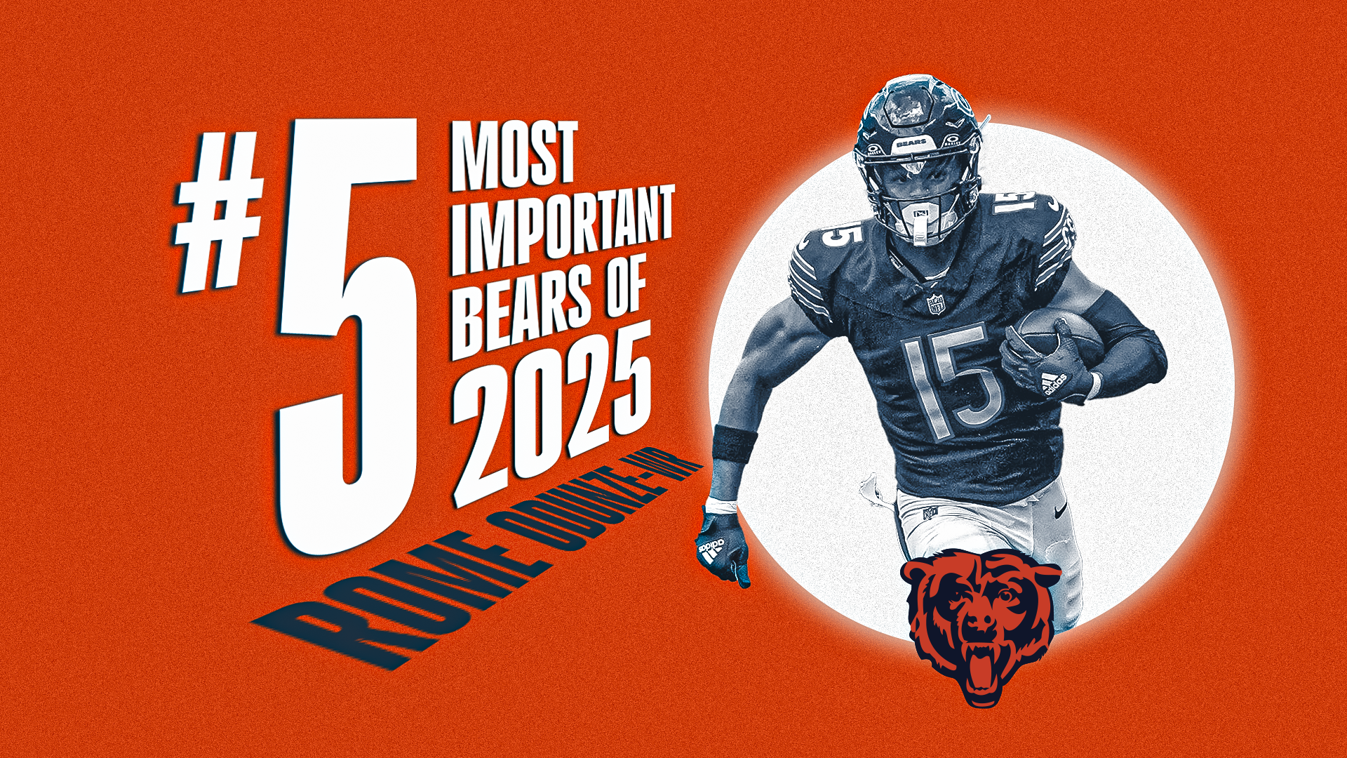 30 Most Important Bears of 2025: Rome Odunze (No. 5)