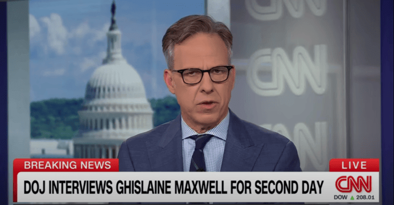 'Rush to judgment?' CNN's Jake Tapper scolds MAGA over sudden defense ...