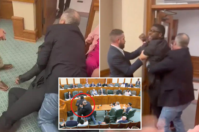 Democratic Texas congressional candidate dragged out, arrested after rant at redistricting ...