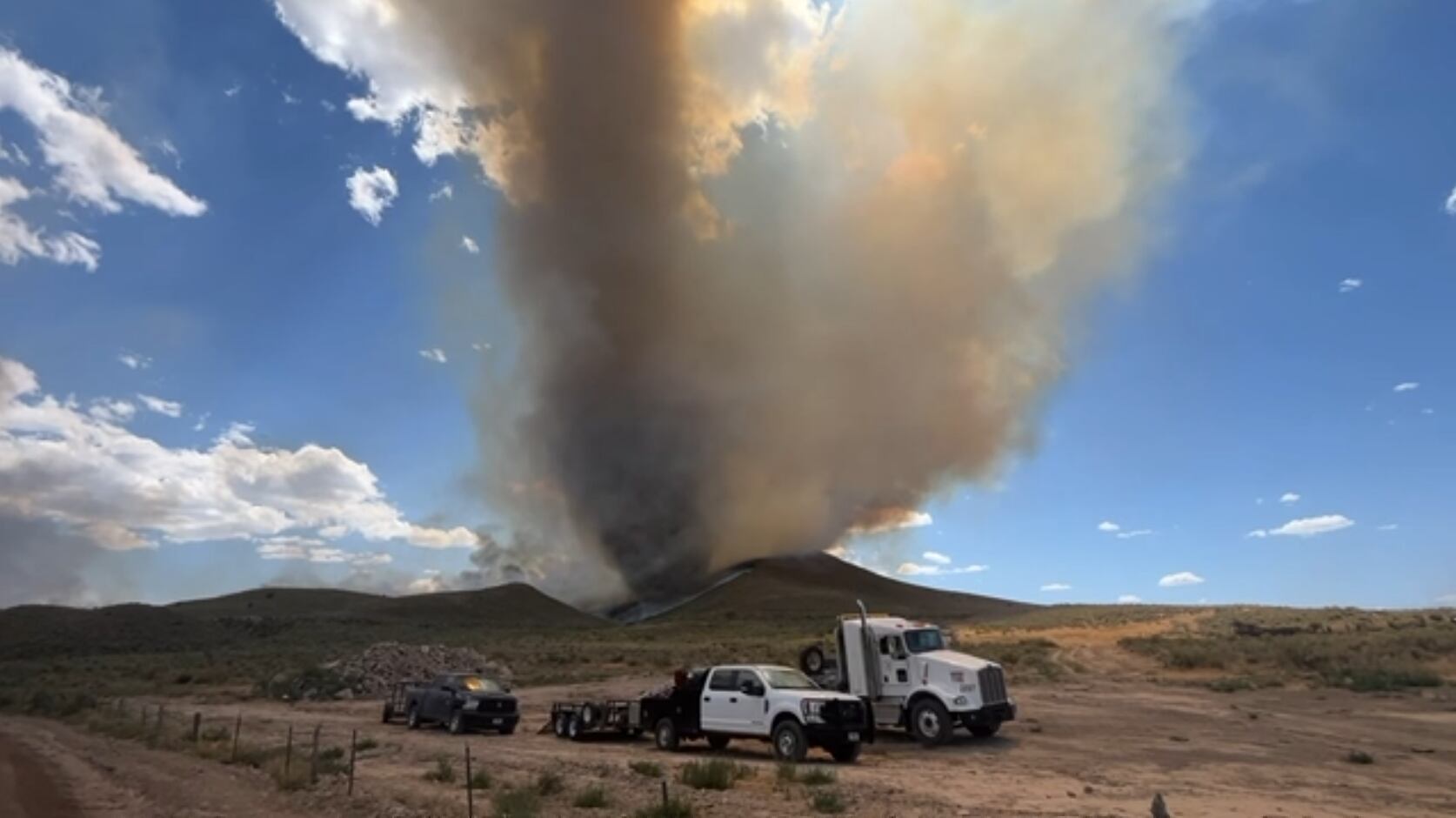 Firefighters contain Summit Fire near Oakley