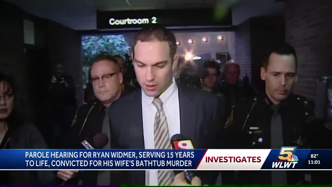 Ryan Widmer seeks parole after wife's bathtub drowning