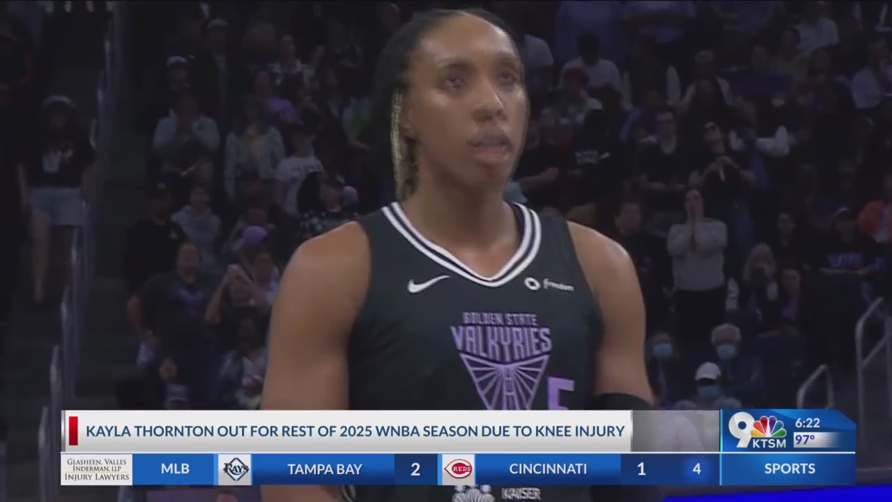 Kayla Thornton to miss rest of 2025 WNBA season due to knee injury
