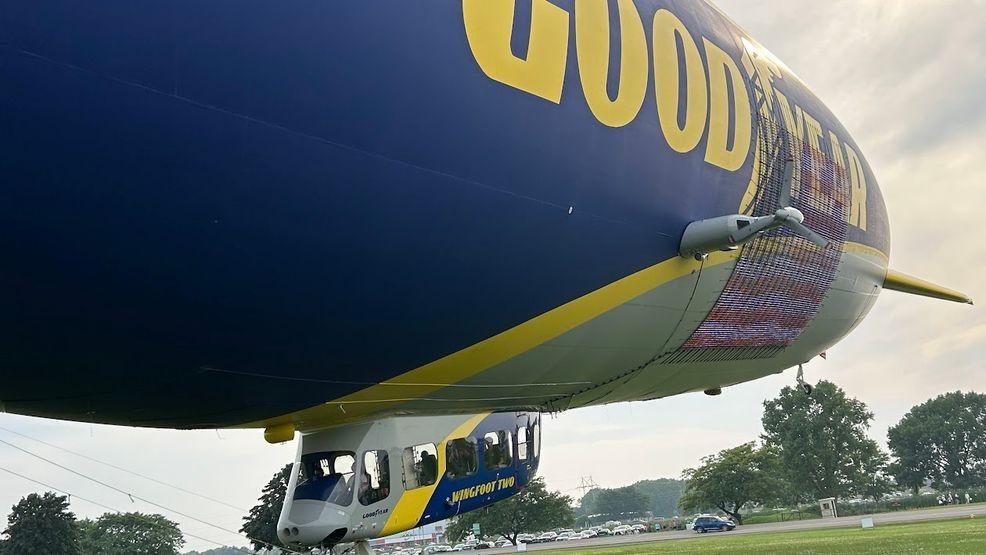 FOX 11 rode in the Goodyear blimp! Here's a look inside the famous airship