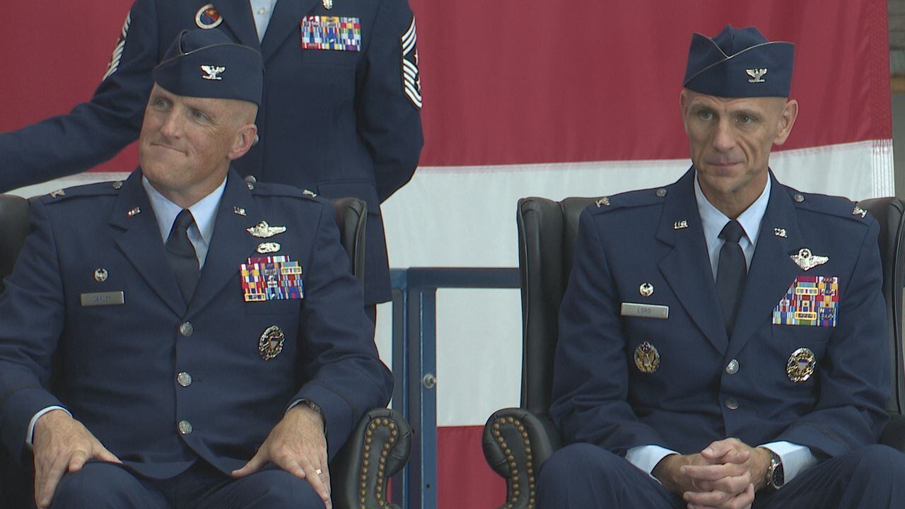 Colonel Erick D. Lord takes command of the 28th Bomb Wing.