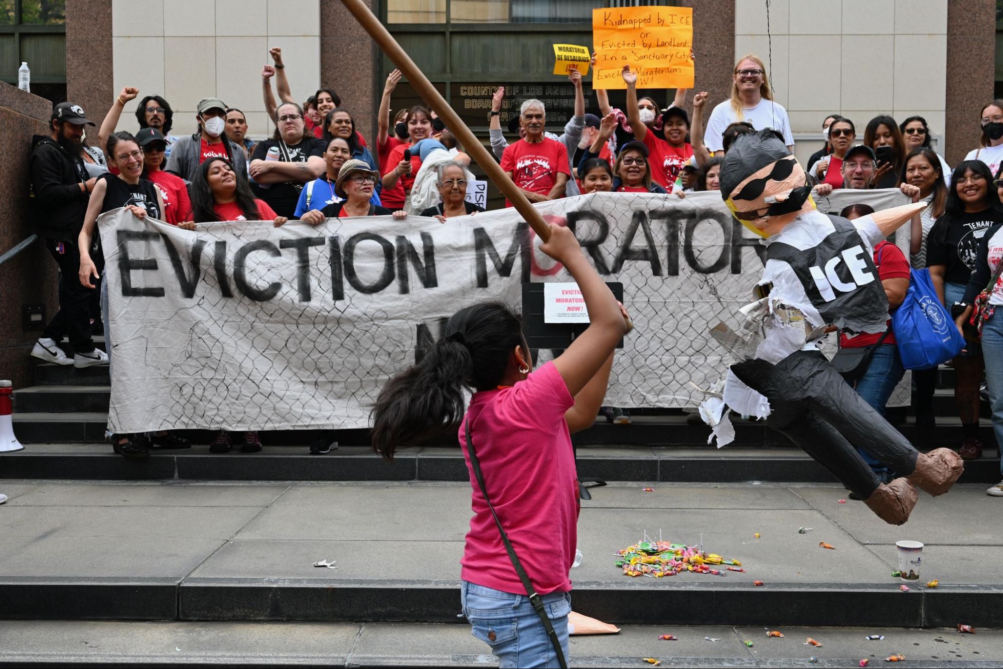 ICE raids are driving a looming eviction crisis for LA immigrants