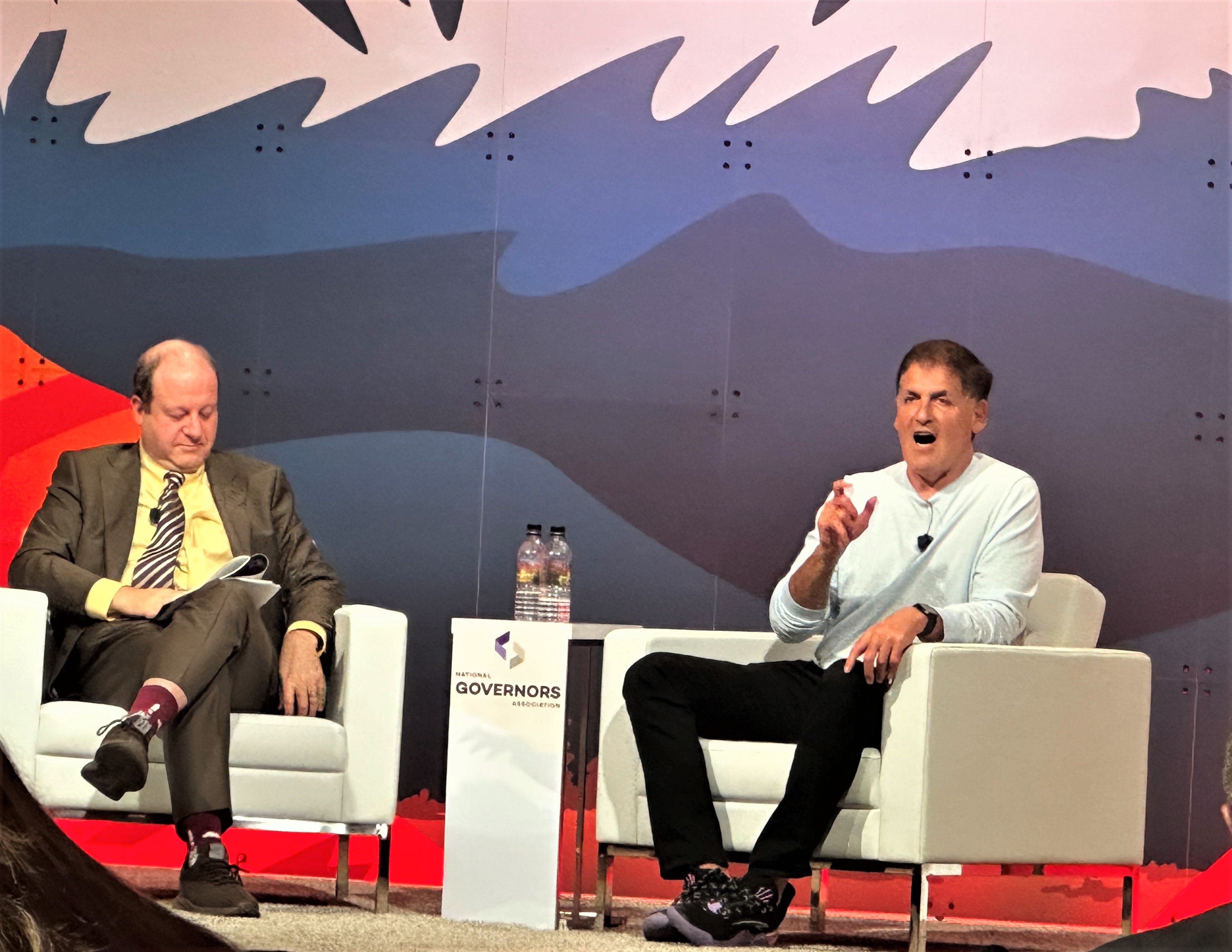 Mark Cuban talks education with Gov. Jared Polis, says AI can transform ...