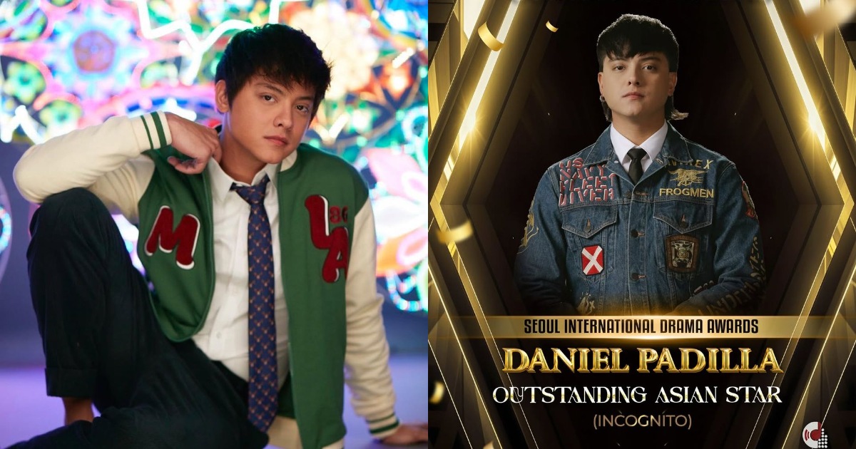 Daniel Padilla hailed Outstanding Asian Star at 2025 Seoul Drama Awards