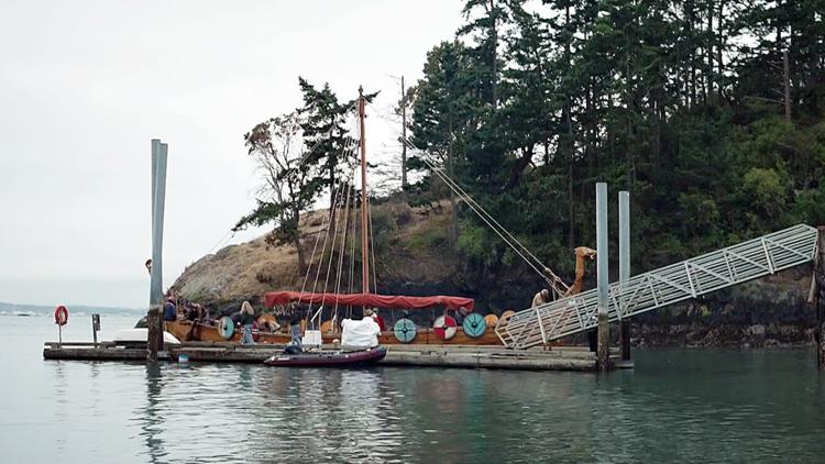 One-of-a-kind Viking ship sets sail: Washington resident's heartfelt ...