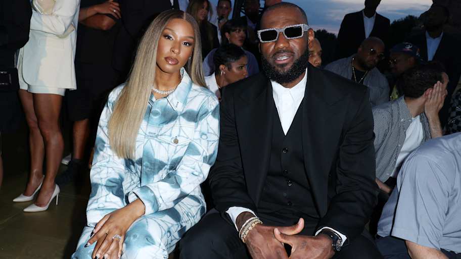 Savannah James’ black-lace dress on LeBron date night in France raises eyebrows