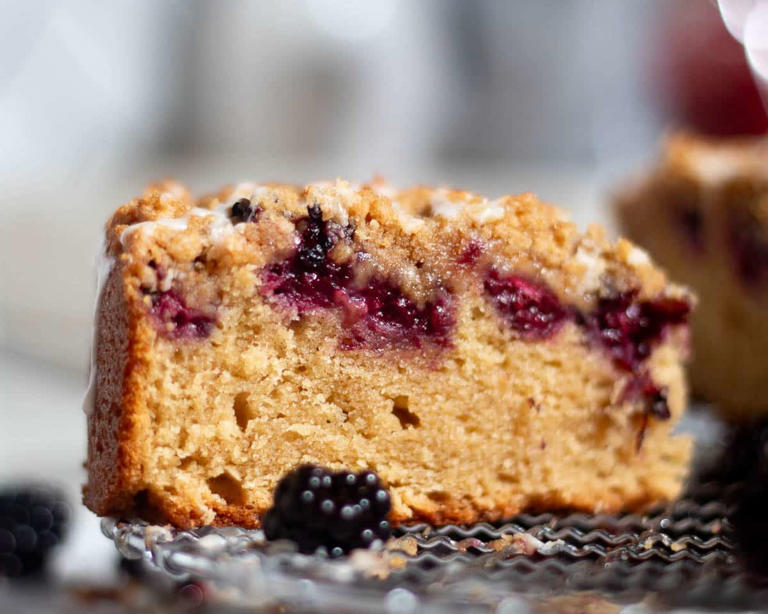 Blackberry Coffee Cake