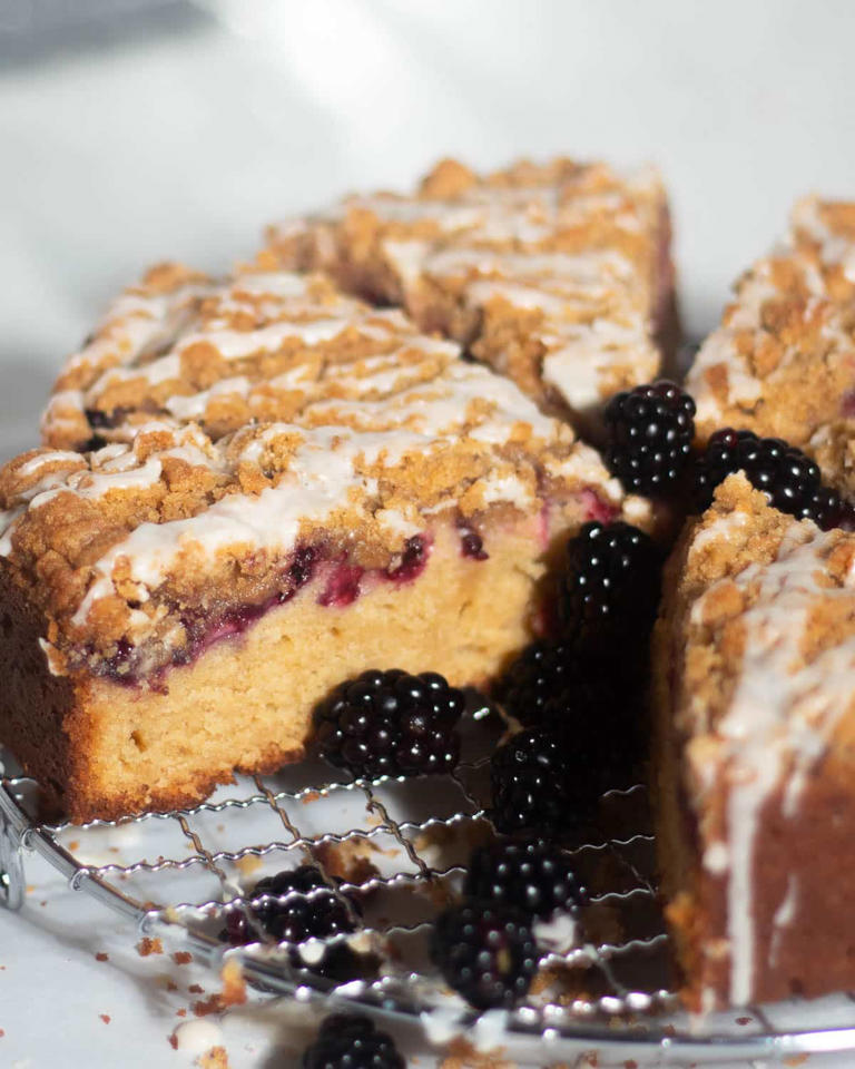 Blackberry Coffee Cake