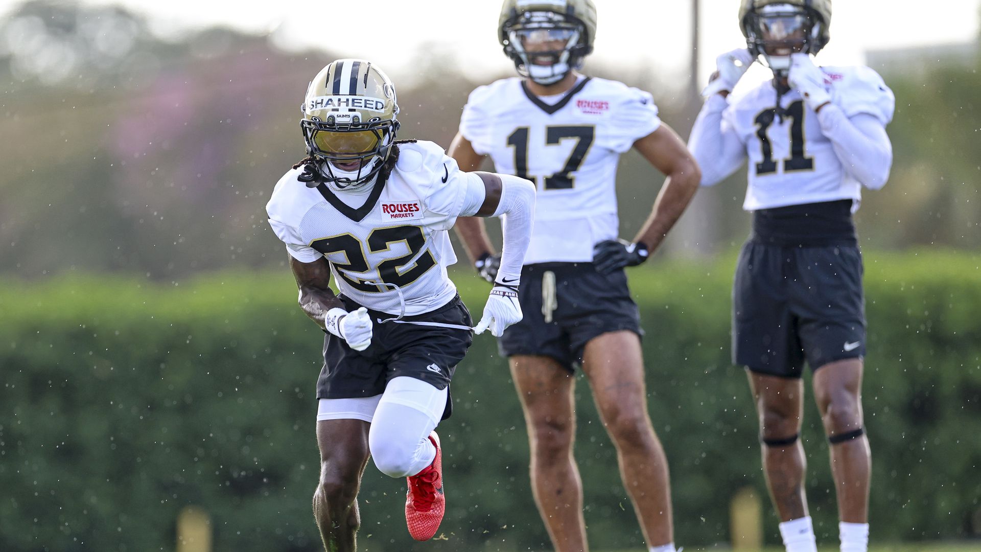 Saints WR Rashid Shaheed feels 100% heading into the new season