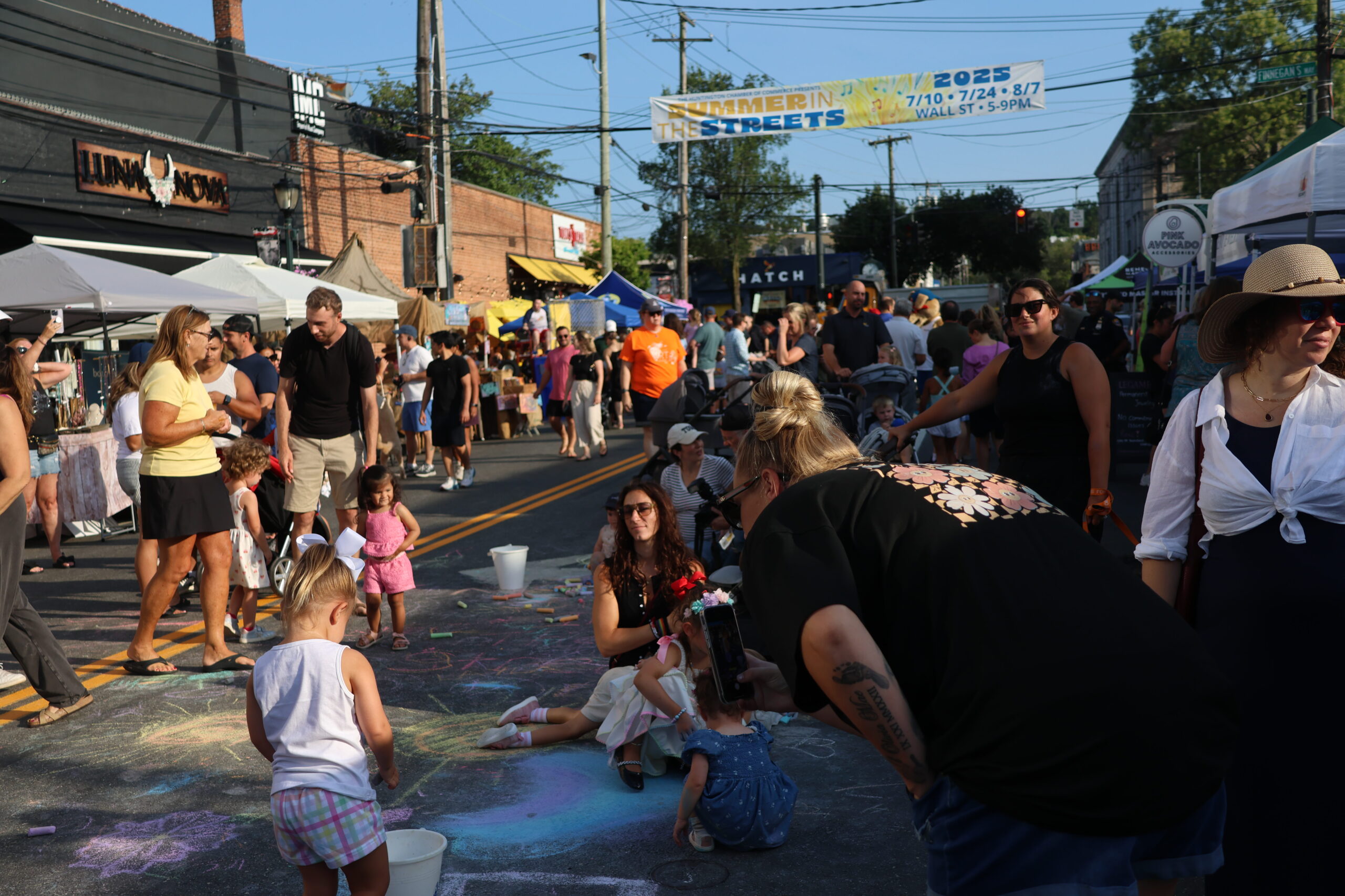 20 photos from this week’s Summer in the Streets fest in Huntington