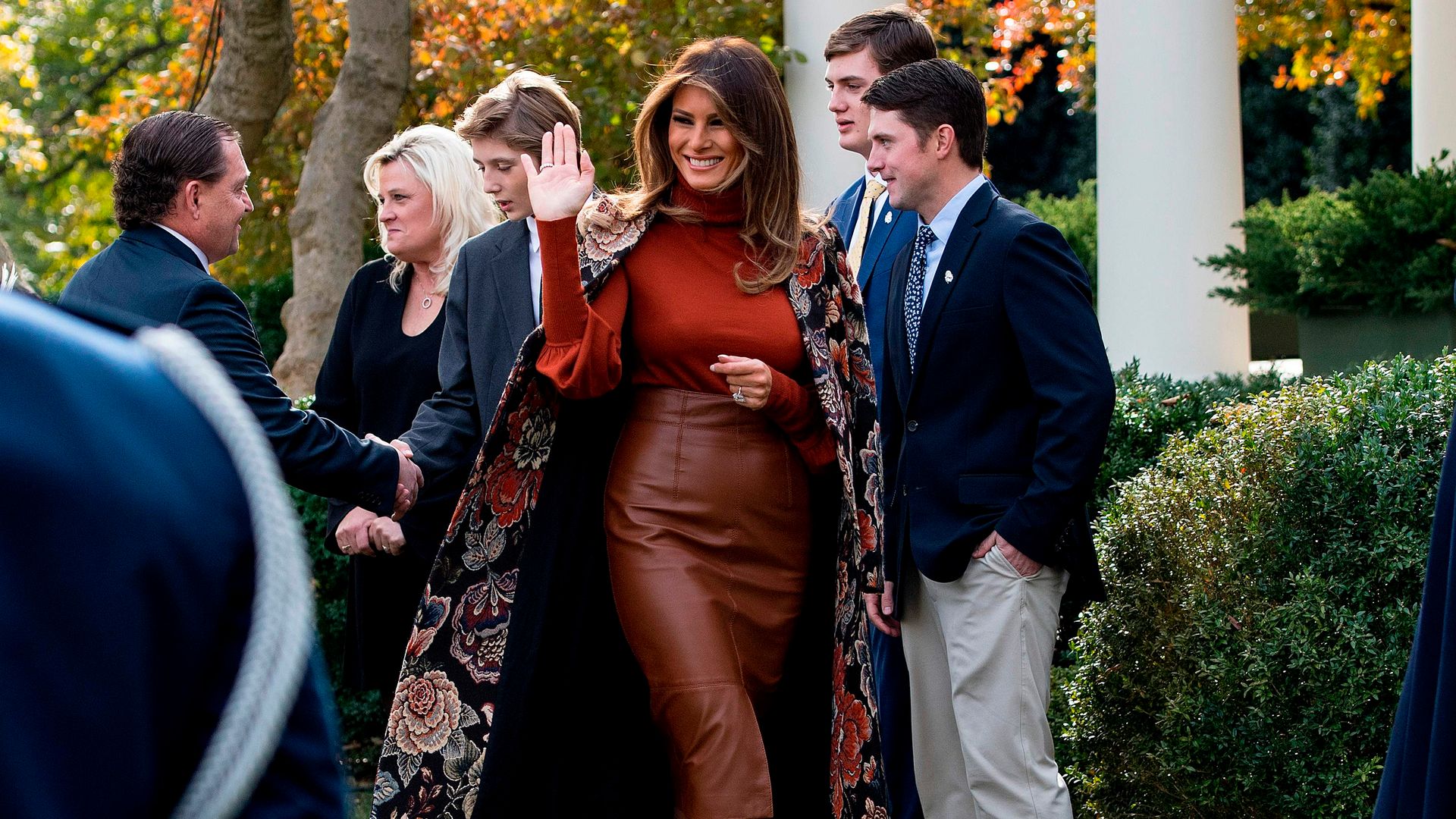 Melania and Donald Trump’s Rose Garden makeover is almost complete, and ...