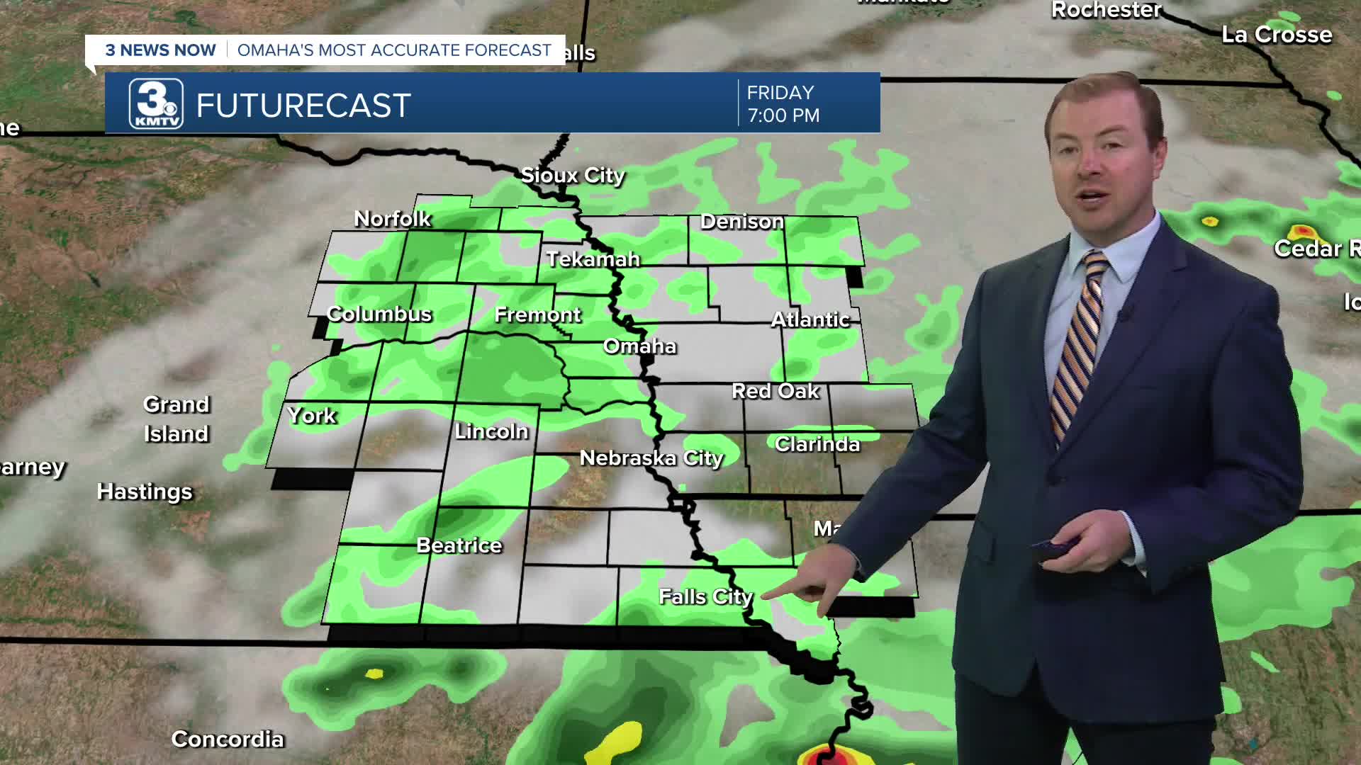 Tim's 7/25 Friday night forecast
