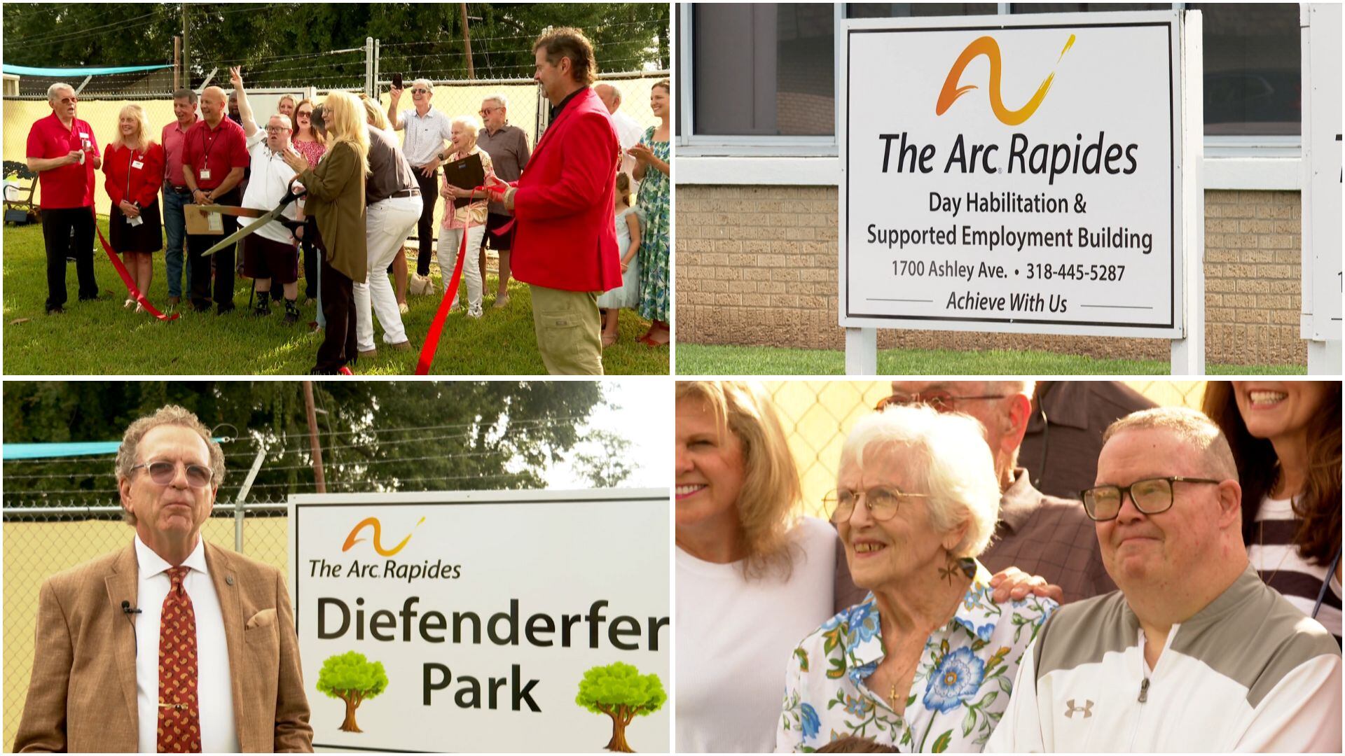 ARC Rapides dedicates Diefenderfer Park to long-time board member