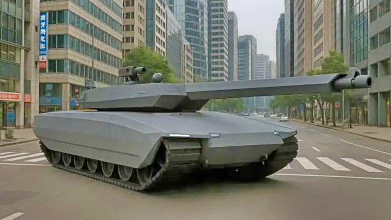 ‘Stealth’ K3 Tank Will Run On Hydrogen And Looks Like a B-21 Raider Bomber