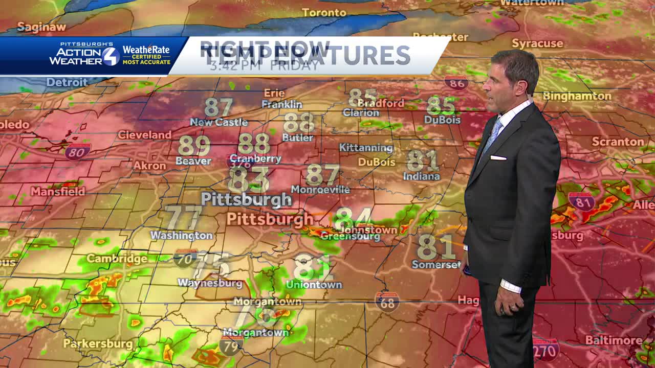 Pittsburgh Forecast July 25
