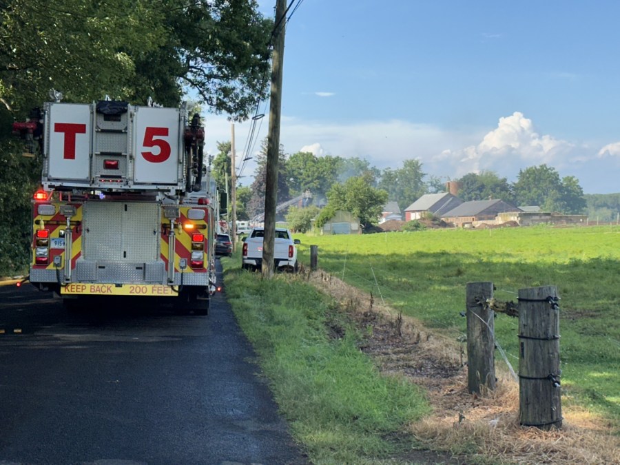 Firefighters battling multi-alarm house fire in South Windsor