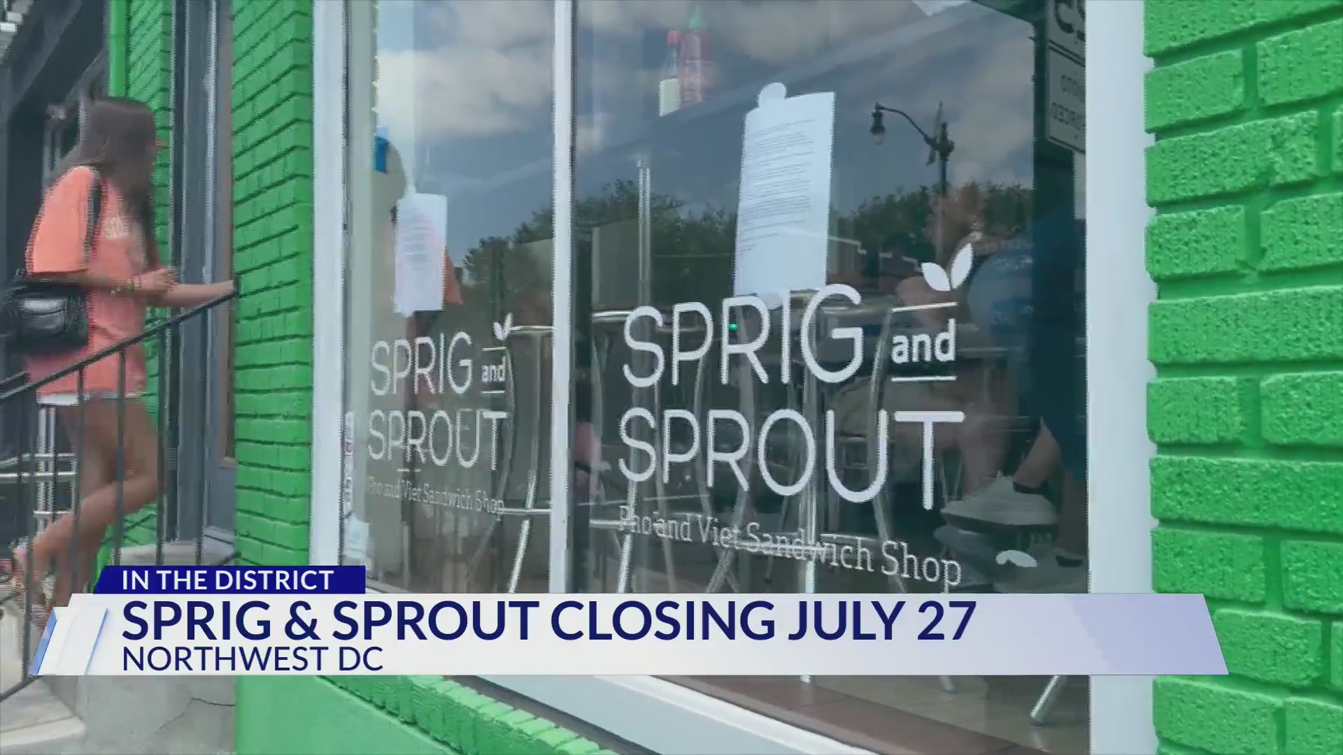 Sprig & Sprout in DC closing on July 27