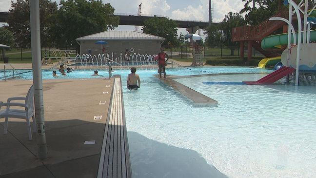 Beating the heat this weekend at Central Ohio pools