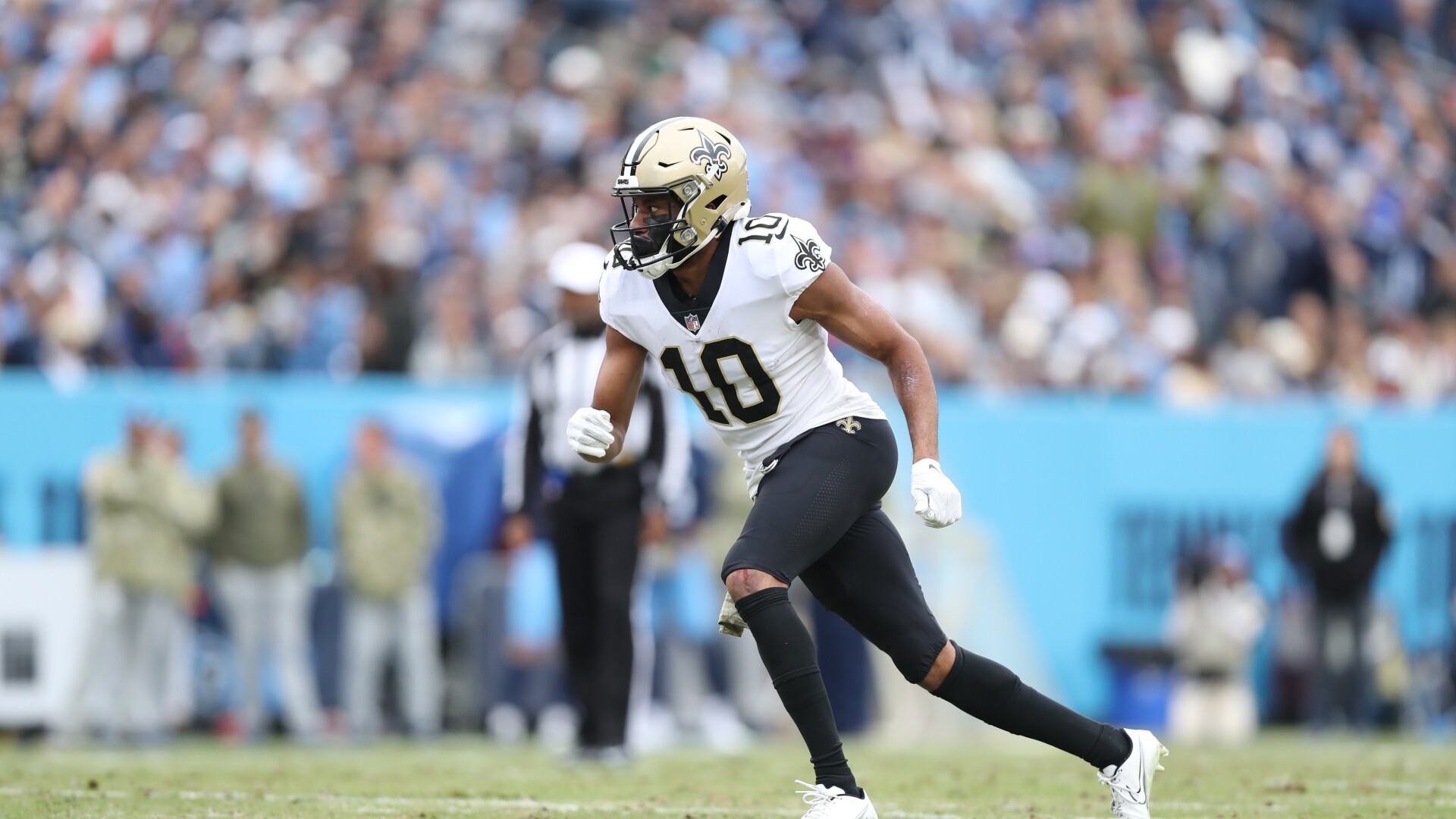 WR Tre'Quan Smith visits Titans