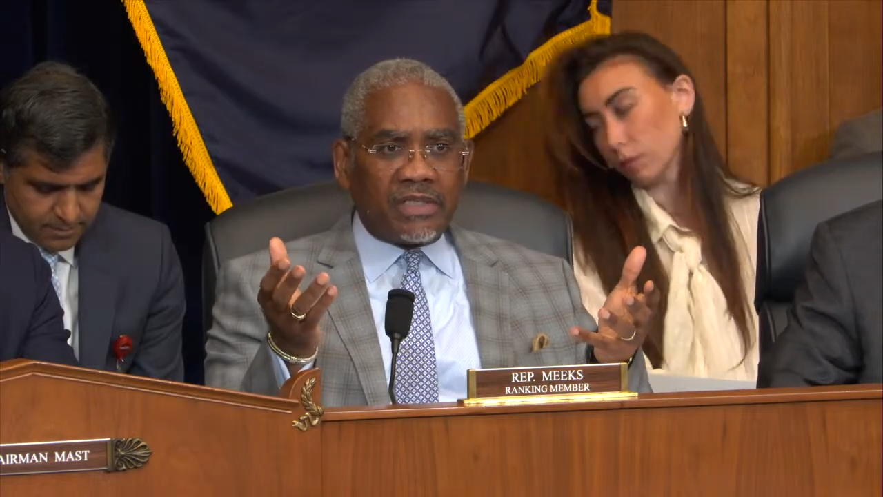 'Again, That's Just A Yes Or No': Rep. Gregory Meeks Presses State Dept ...