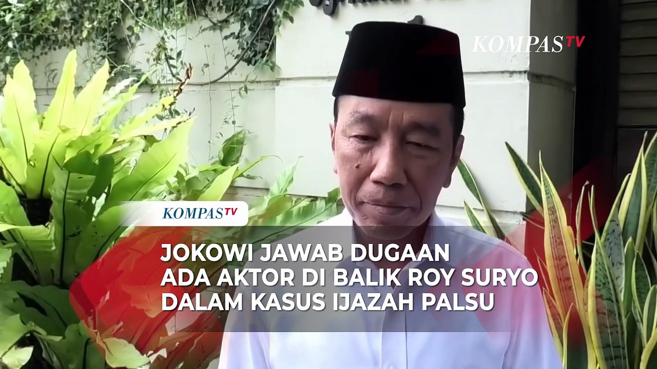 Blak-blakan! Jokowi Sebut Ada Tokoh Besar di Balik Roy Suryo dalam ...