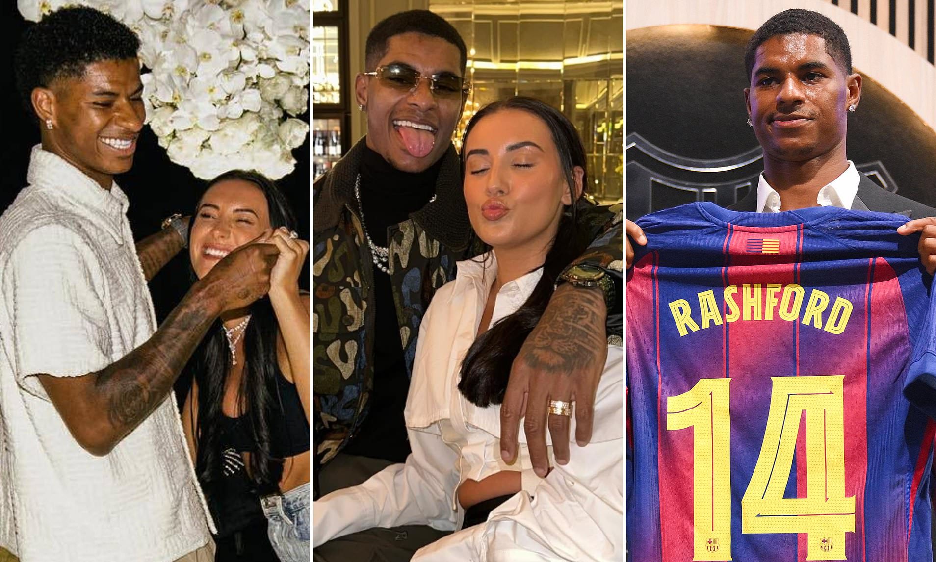 Marcus Rashford, 27, 'is BACK with ex-fiancee' Lucia, 26 - as she ...