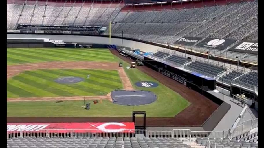 Bristol Motor Speedway Shares Awesome First Glimpse at Baseball Setup ...